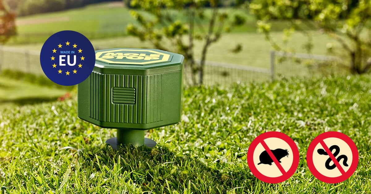 MOLE STOP → Den mest effektiva orm-, mullvad- & sorkskrämman. Kampanjpris!